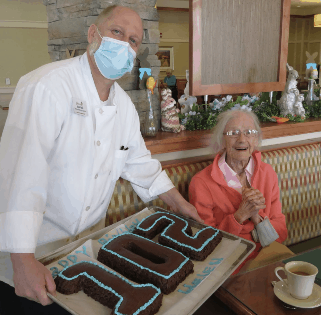 Cornerstone at Milford Resident Celebrates 102nd Birthday | Cornerstone ...