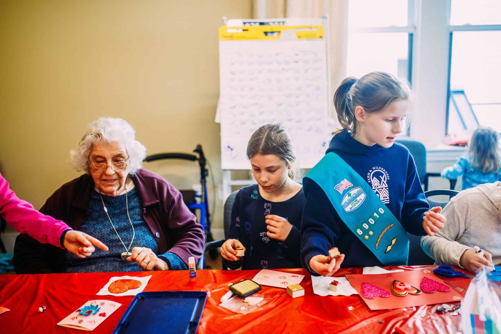 Malden Girl Scouts Visit Forestdale Park Forestdale Park