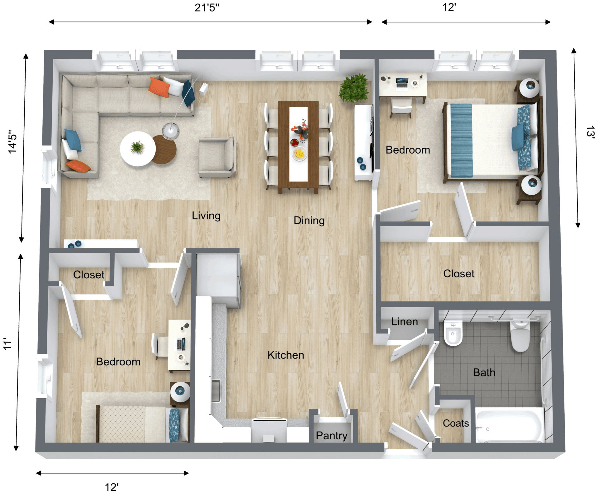 Floor Plans | Cape Cod Senior Residences