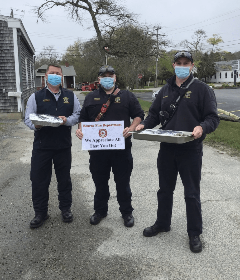 Cape Cod Senior Residences Gives Meals to Local First Responders