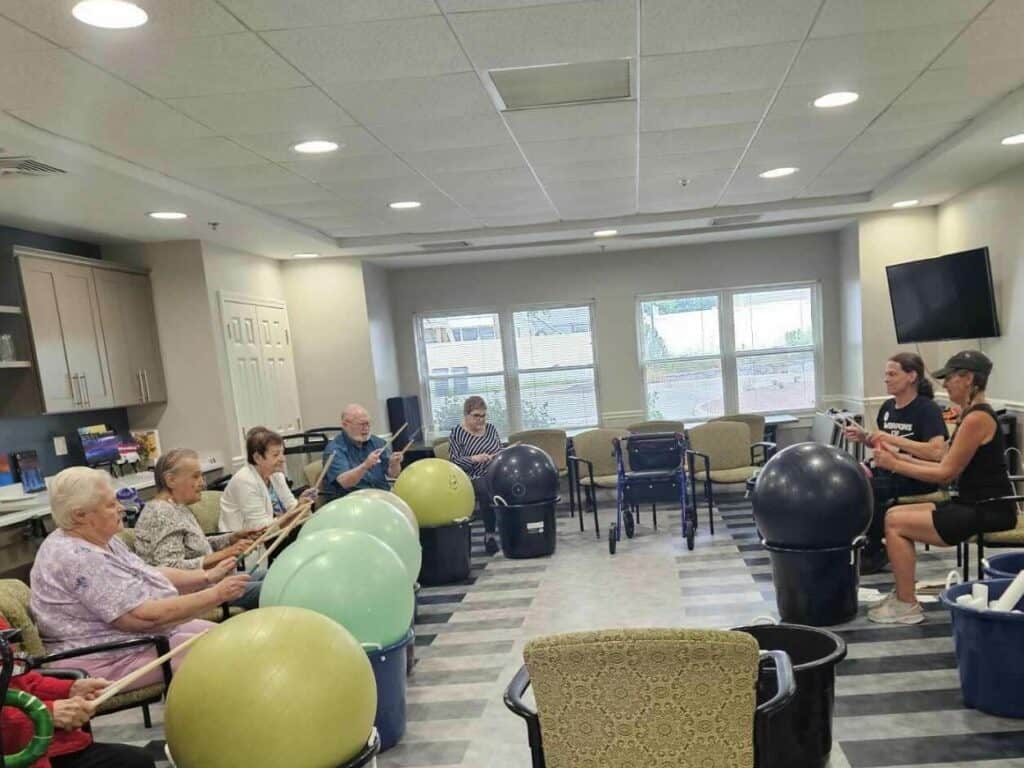 Cardio Drumming Class Introduced at Nashoba Park Nashoba Park