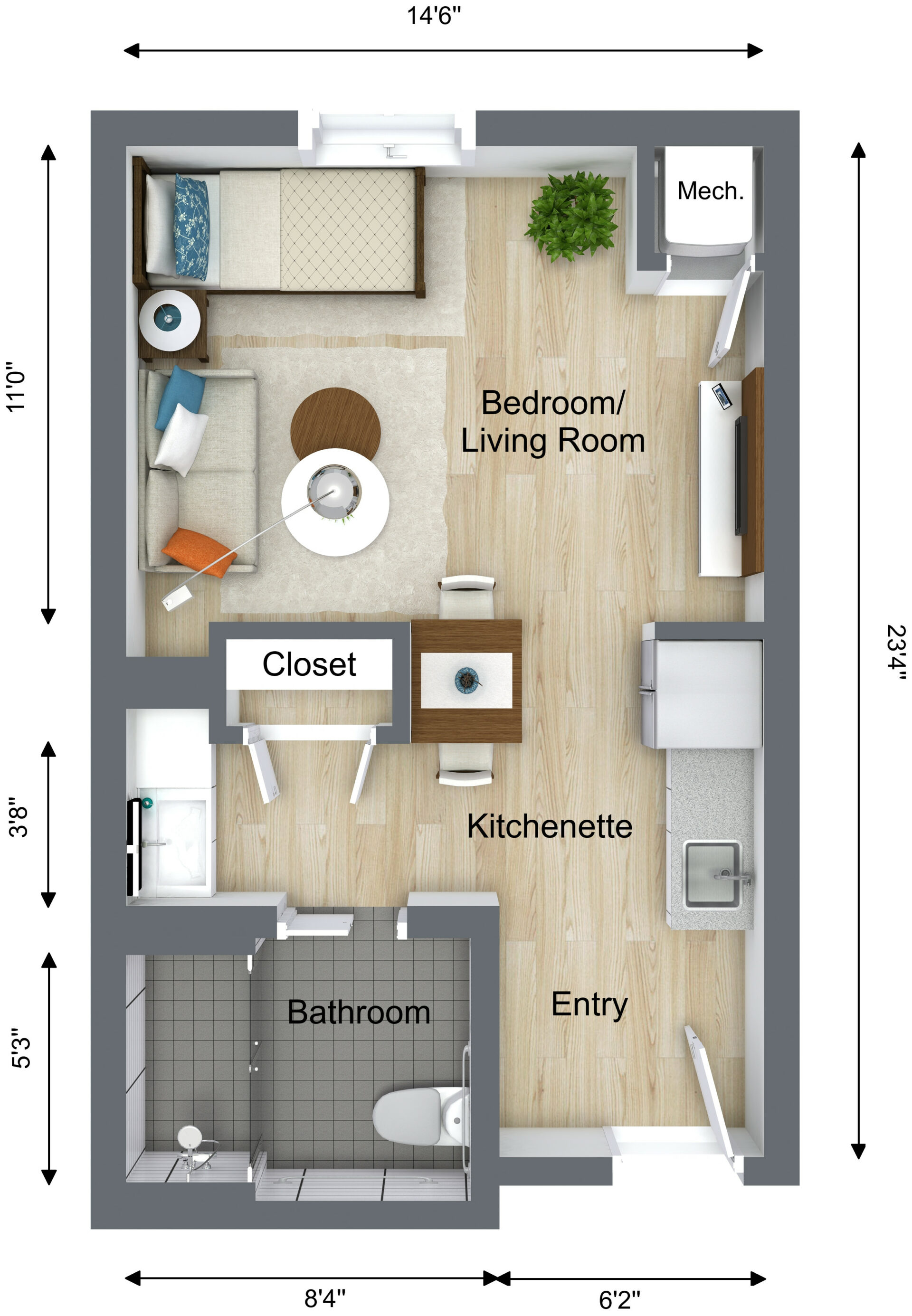 Apartment Floor Plans | Marlboro NJ Assisted Living